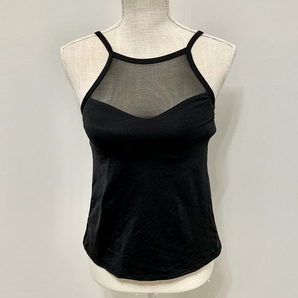 La Blanca | Swim | La Blanca Tankini Top Black Mesh 6 | Poshmark